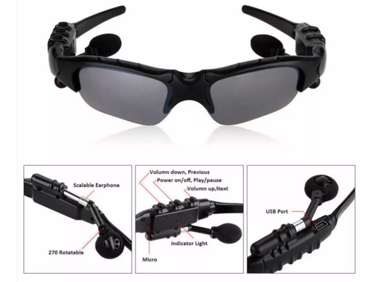 GAFAS bluetooth manos libres auriculares smart glass – TIENDA Oi