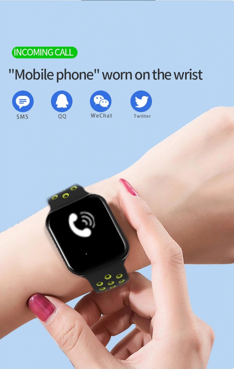 Venta > características del smartwatch f8 > en stock