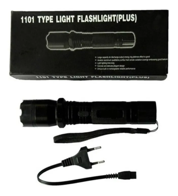 LINTERNA TASER LED RECARGABLE 1101 – TIENDA Oi