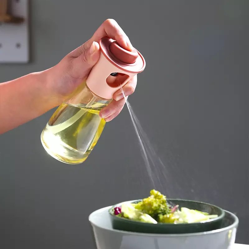 DISPENSADOR DE ACEITE O VINAGRE VIDRIO push type spray bottle - TIENDA Oi