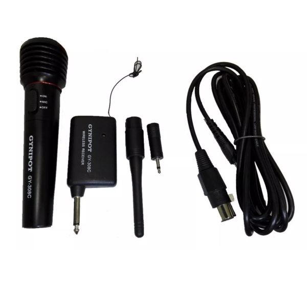 MICROFONO INHALAMBRICO ESTEREO gy308c – TIENDA Oi
