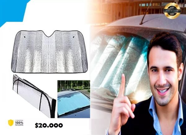 PARASOL Protector Solar Carro eco frontal car sun visor – TIENDA Oi