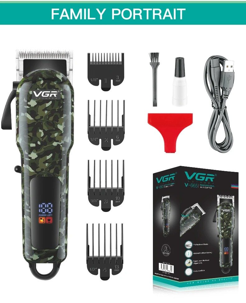 MAQUINA peluquera vgr v-665 profesional – TIENDA Oi