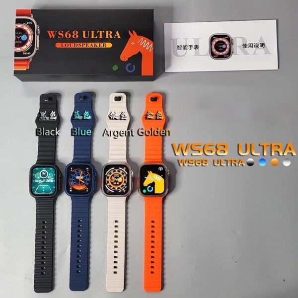 RELOJ smart wathc ws68 ultra – TIENDA Oi