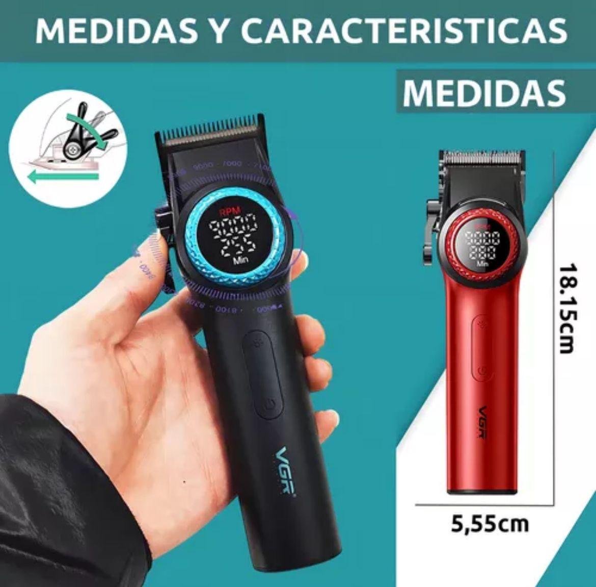 MAQUINA peluquera vgr v-001 profesional Color – TIENDA Oi