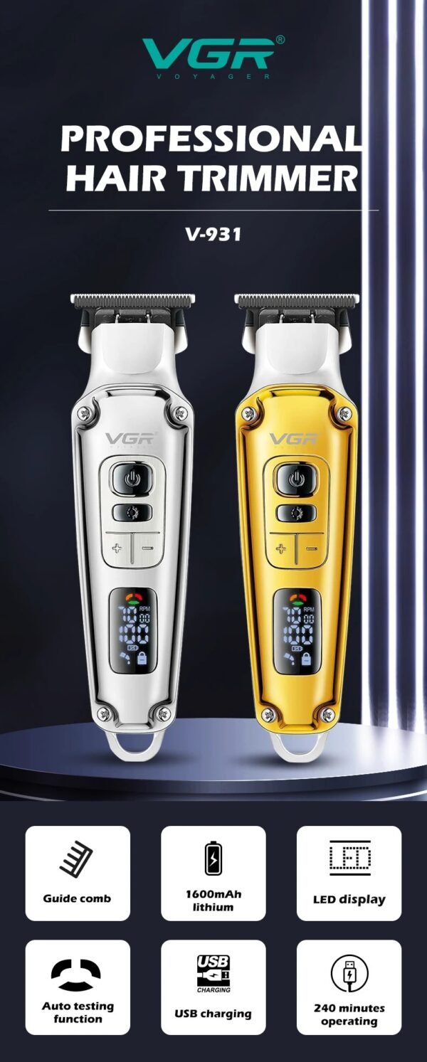 MAQUINA hair trimmer vgr v-931 profesional – TIENDA Oi