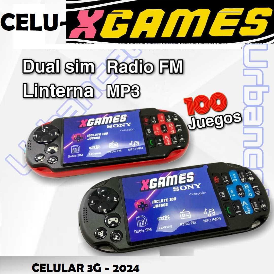 CELULAR xgame 100juegos 3g - TIENDA Oi